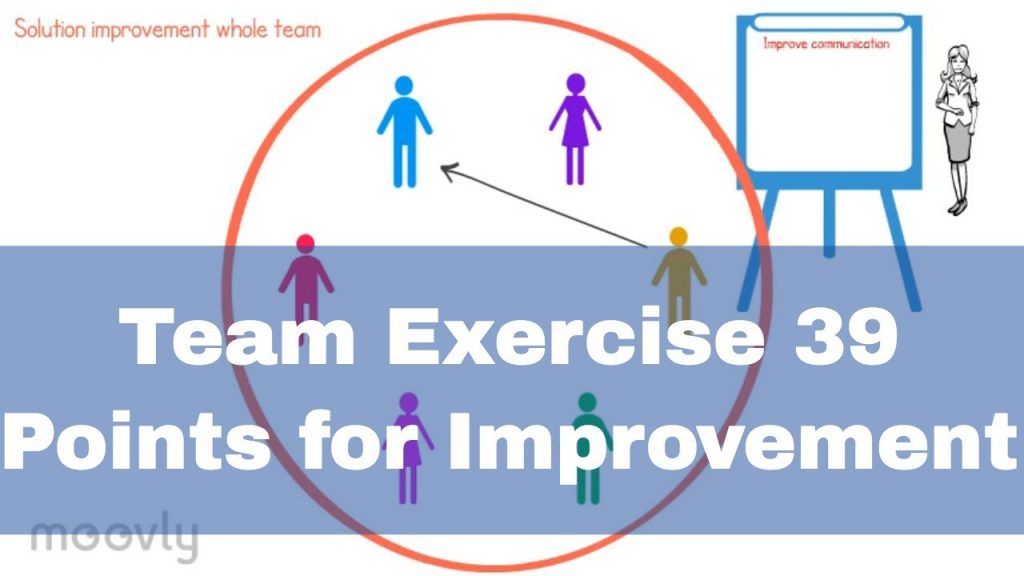 Great team building activities - Points for improvement