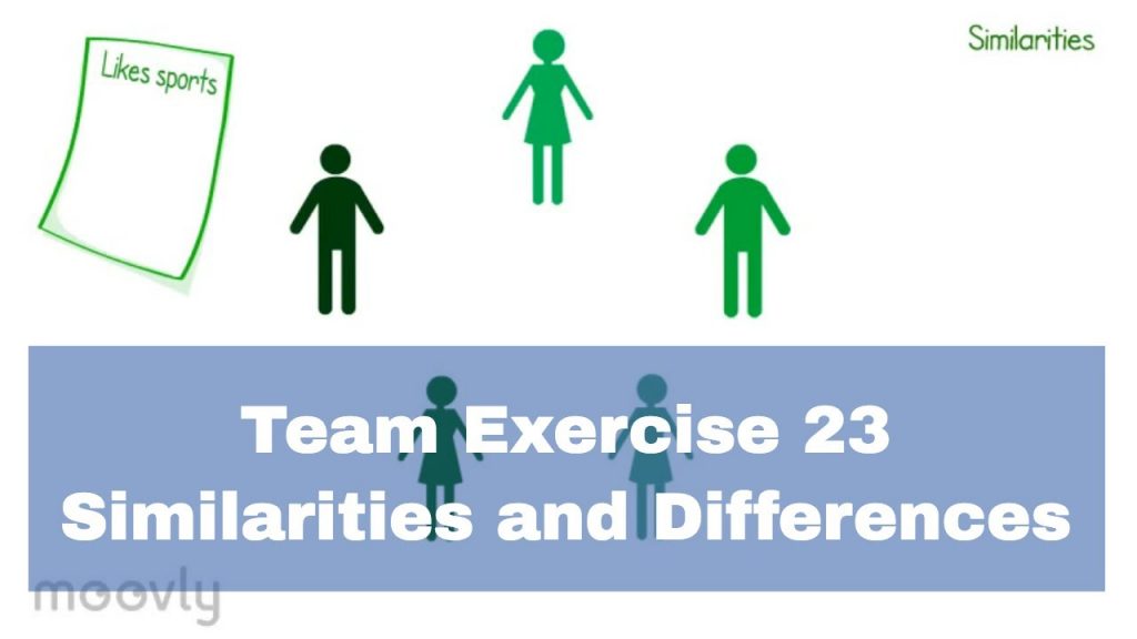 Team building Challenges - Similarities and Differences