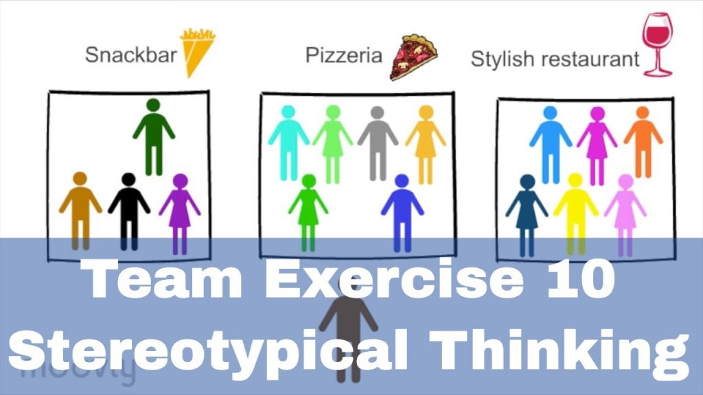 Team Building Games - Stereotypical Thinking