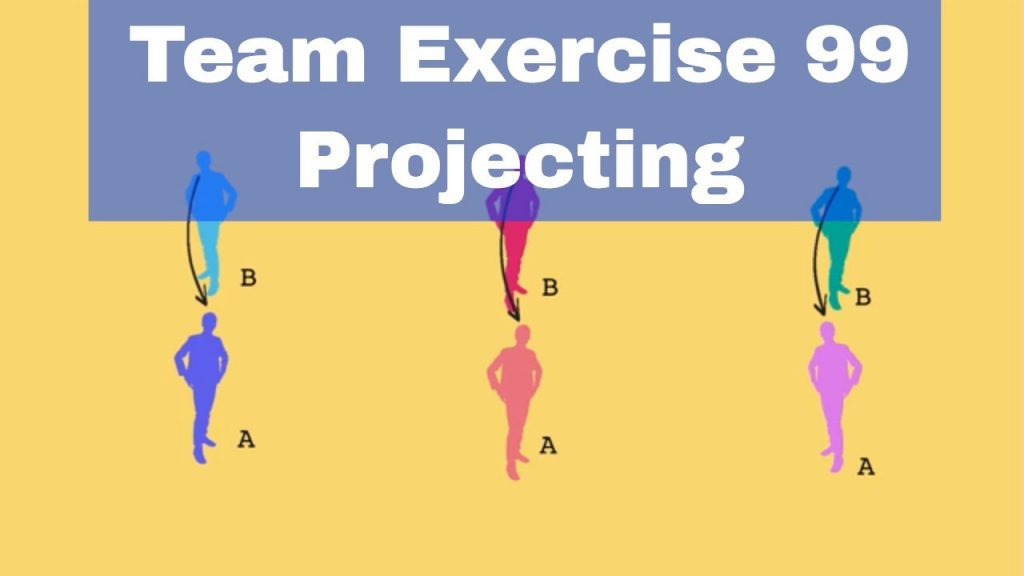 Group building activities - Projecting