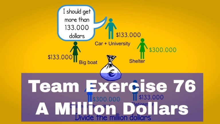 Teamwork Games - A Million Dollars